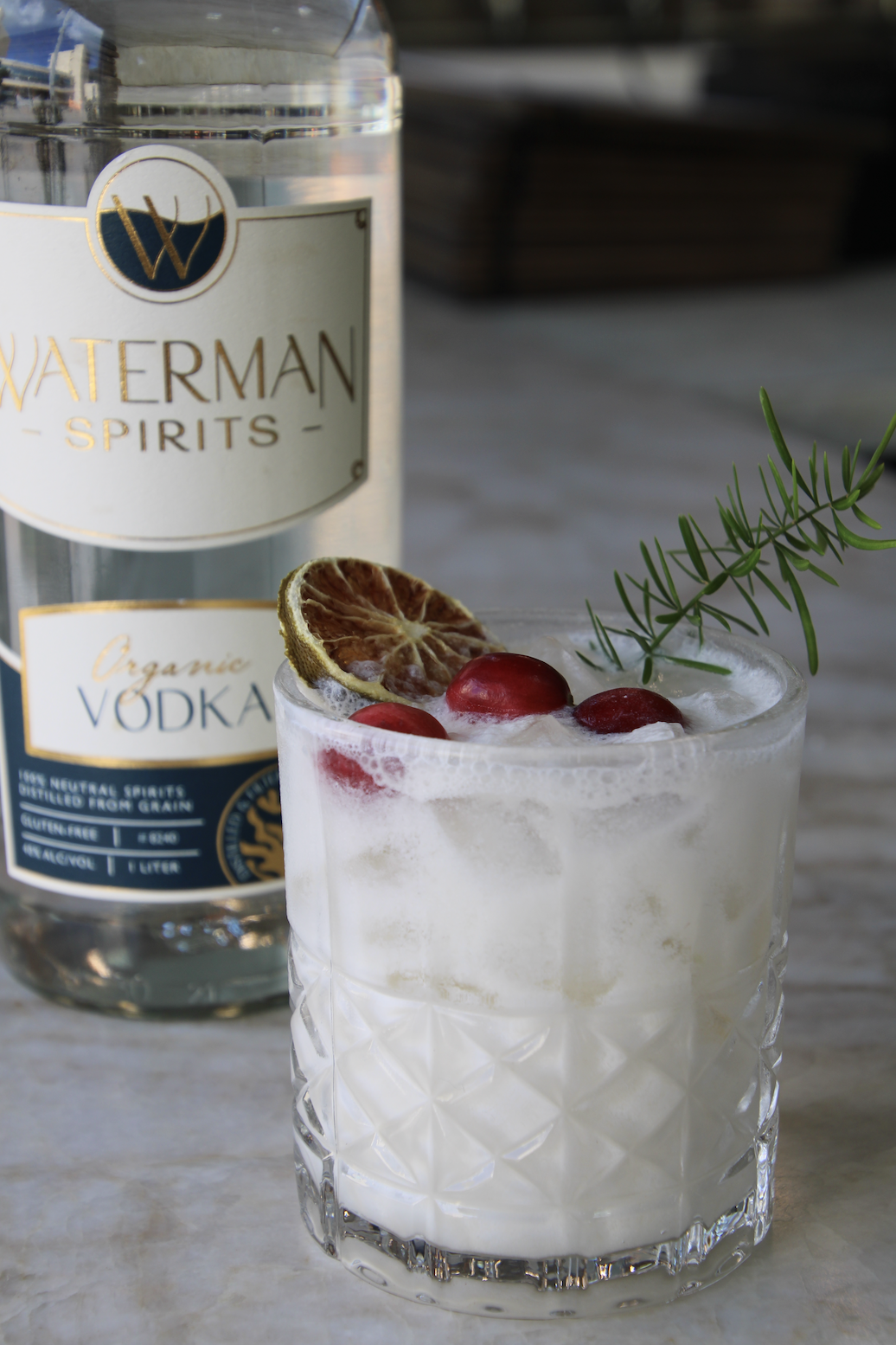 White Christmas Vodkarita | Virginia Spirits